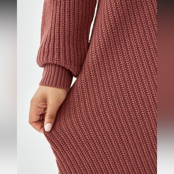 Aritzia | Dresses | Aritzia Wilfred Seville Wool Dress Ashy Rose Pink Nwt | Poshmark